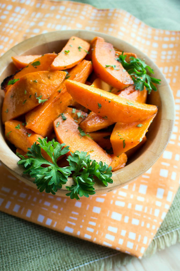 Oven-Roasted Orange-Lime Sweet Potatoes | I Deliciate.